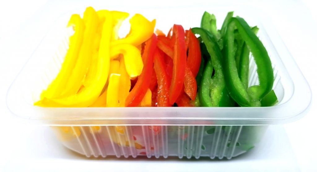 3 Colours Slice Capsicum - The Silly Greens